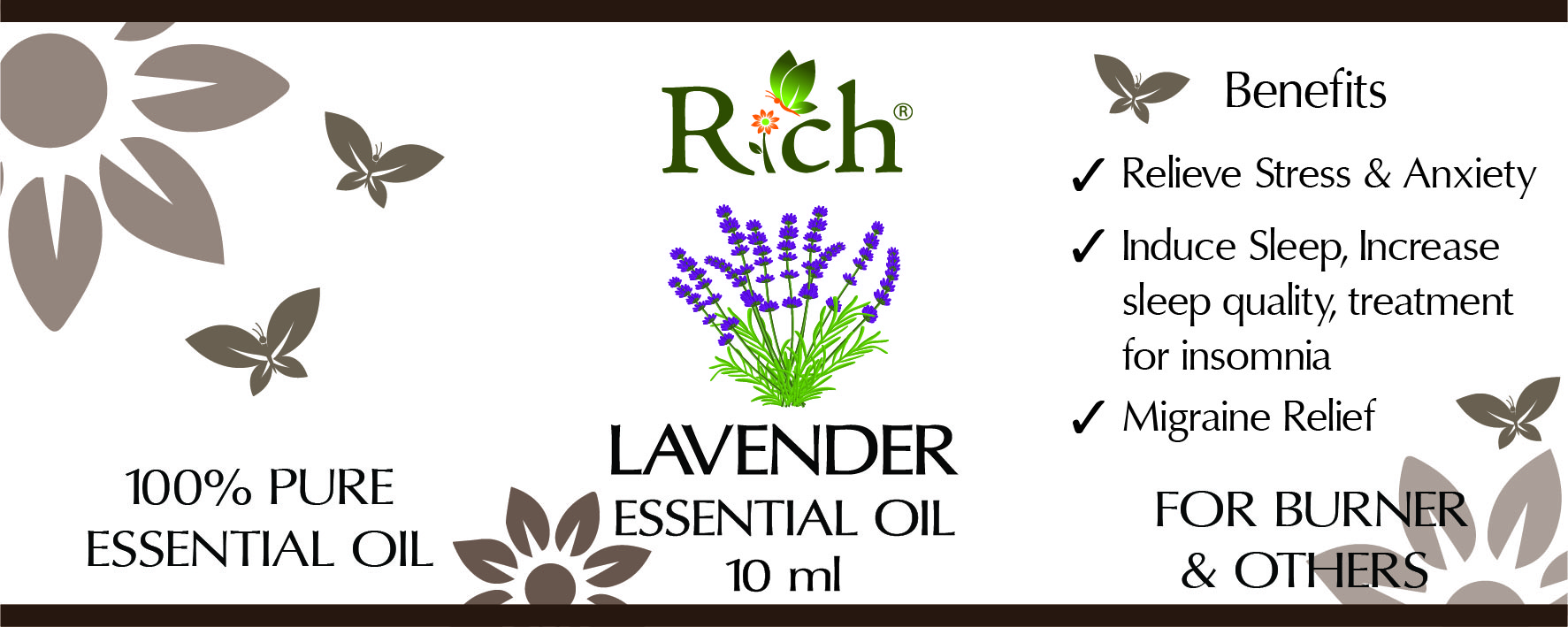 Lavender (Essential Oil) 10 ml - Spa Factory Thailand