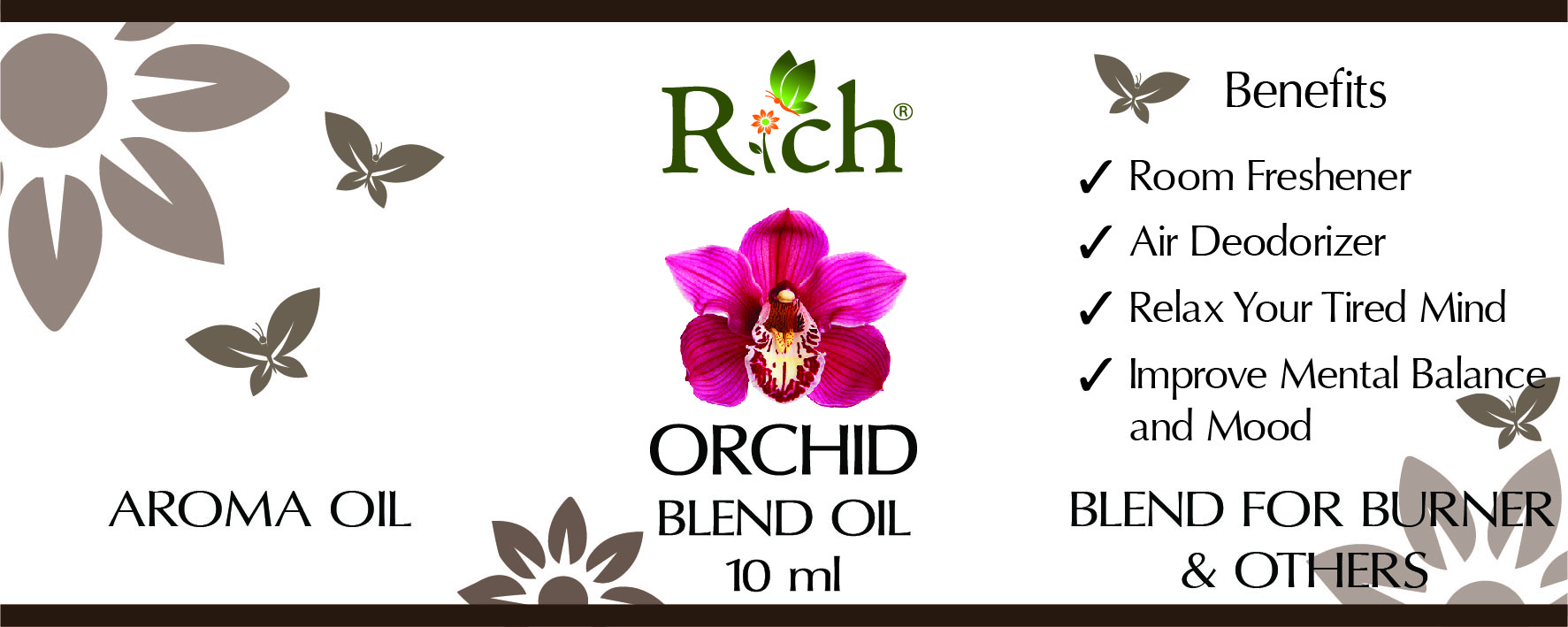 Orchid (Blend Oil) 10 ml - Spa Factory Thailand